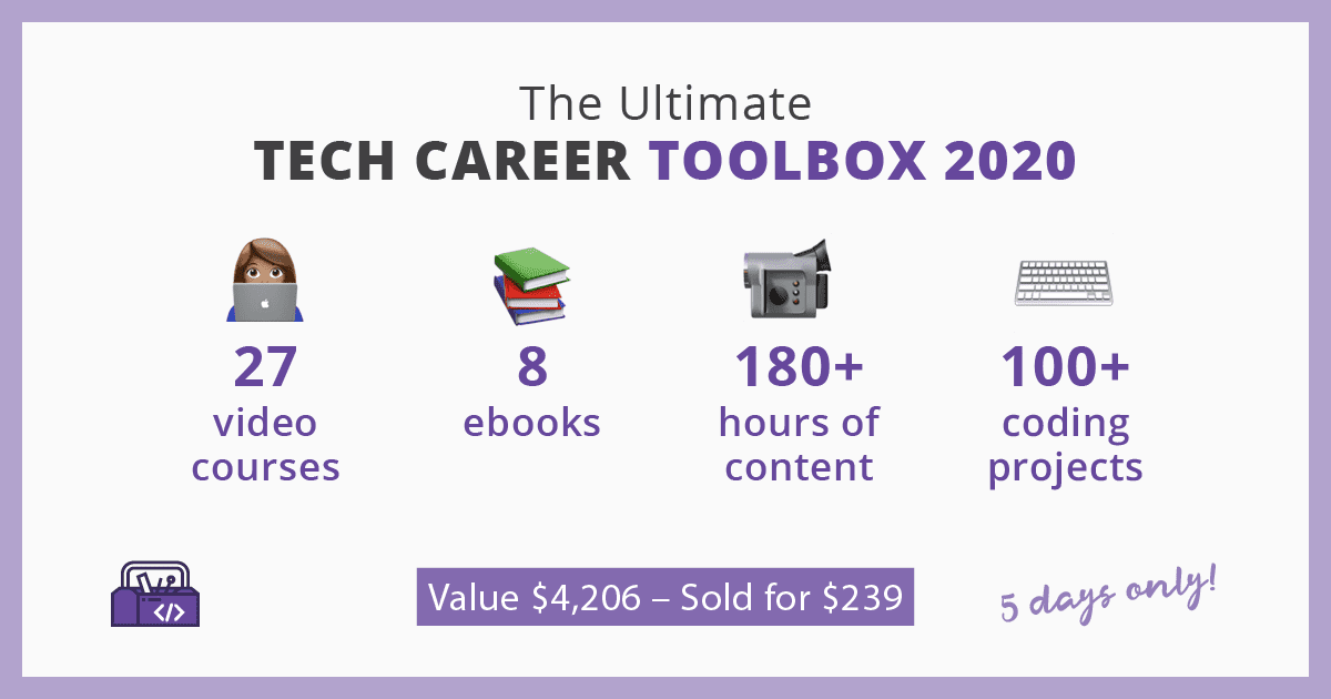 The Ultimate Tech Career Toolbox 2021 (Discount!) | Learn to Code With ...