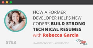 Insightful conversations with people learning to code | The Learn to Code With Me Podcast