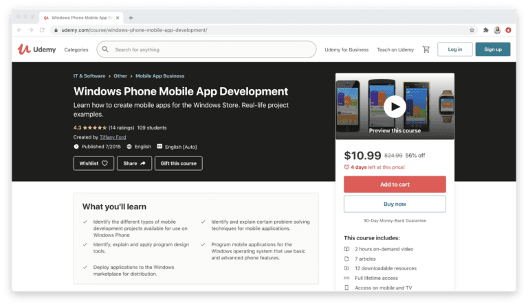 20 Best Mobile App Development Courses for iOS, Android, and Windows