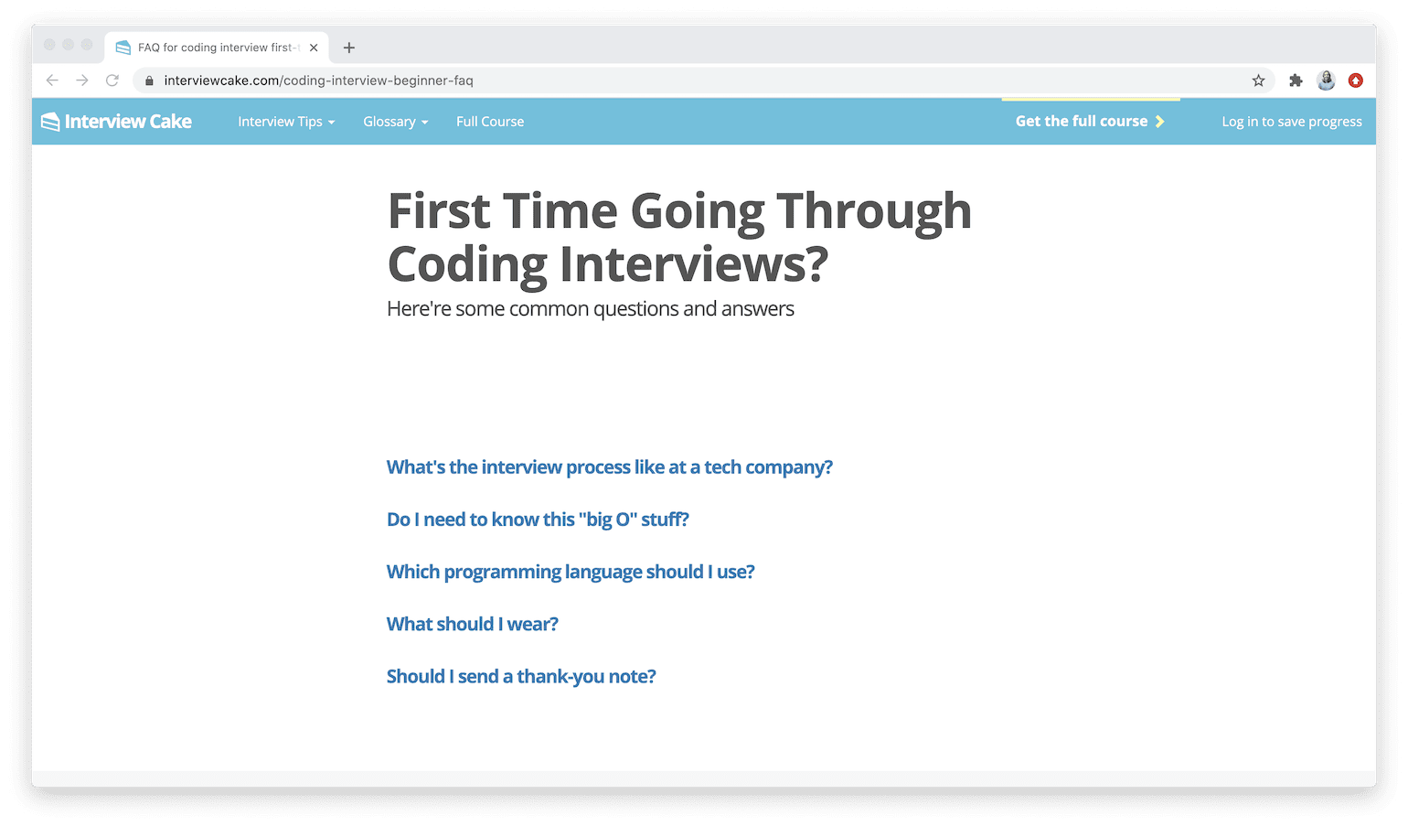 Interview Cake Review: Is the Interview Cake Platform Right For You ...