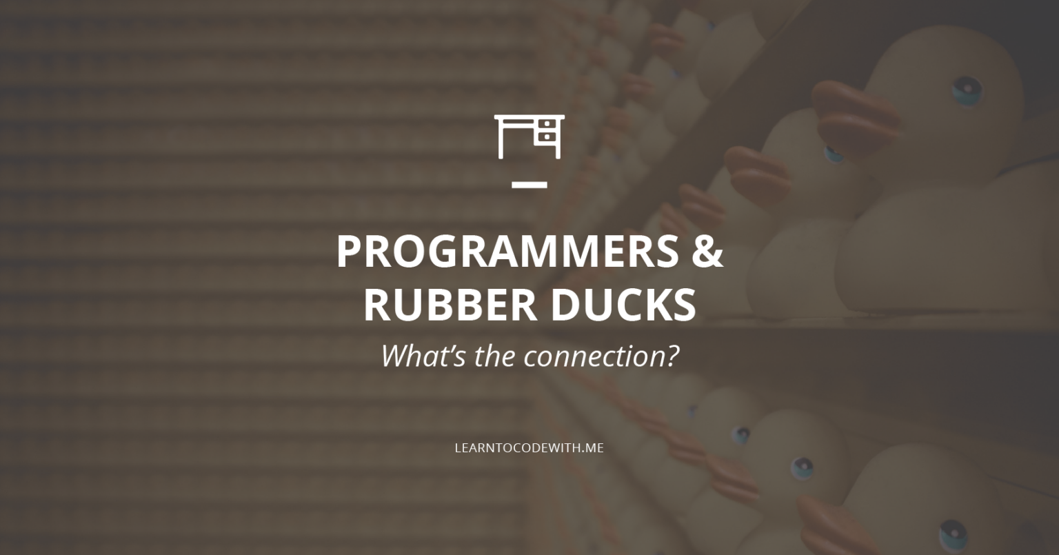 What Is Rubber Duck Debugging 